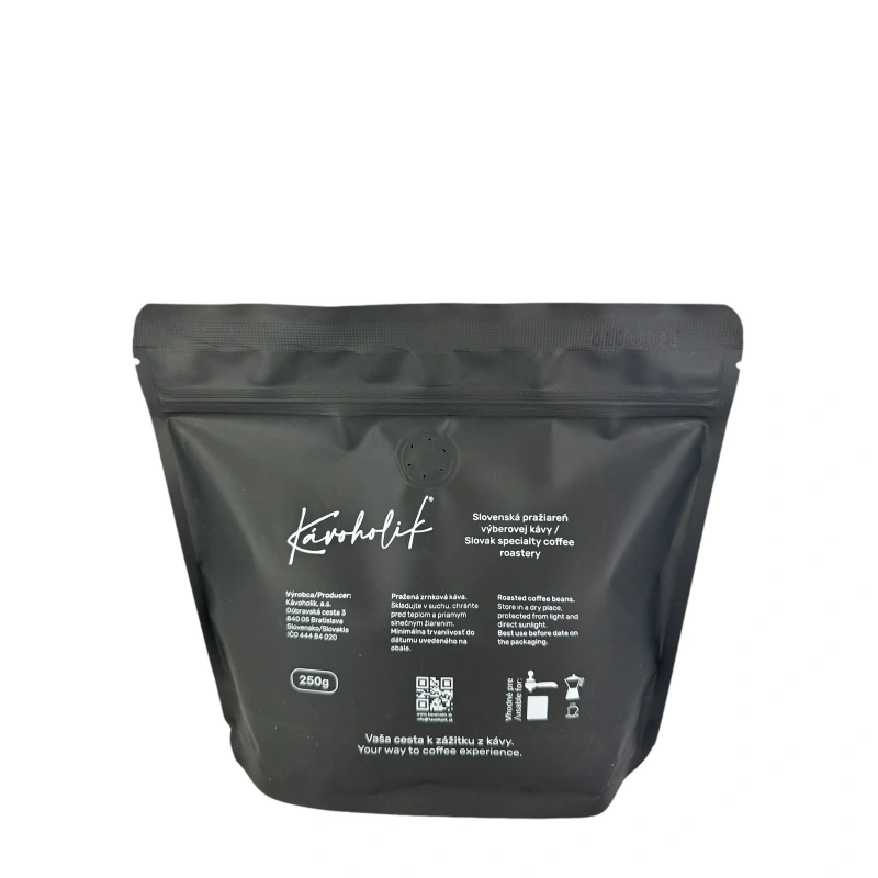 KÁVOHOLIK, espresso káva Jánošík, A/R, zmes 90/10